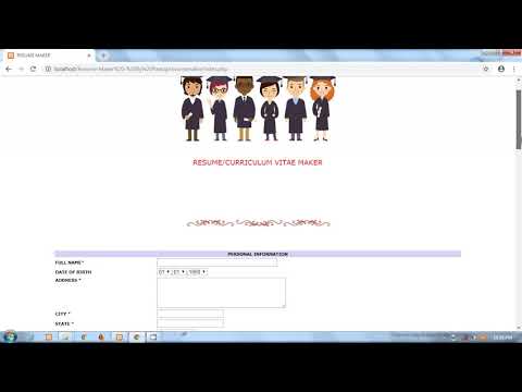 Learn Resume Maker Project in PHP | By Pankaj Panjwani - Mind Luster