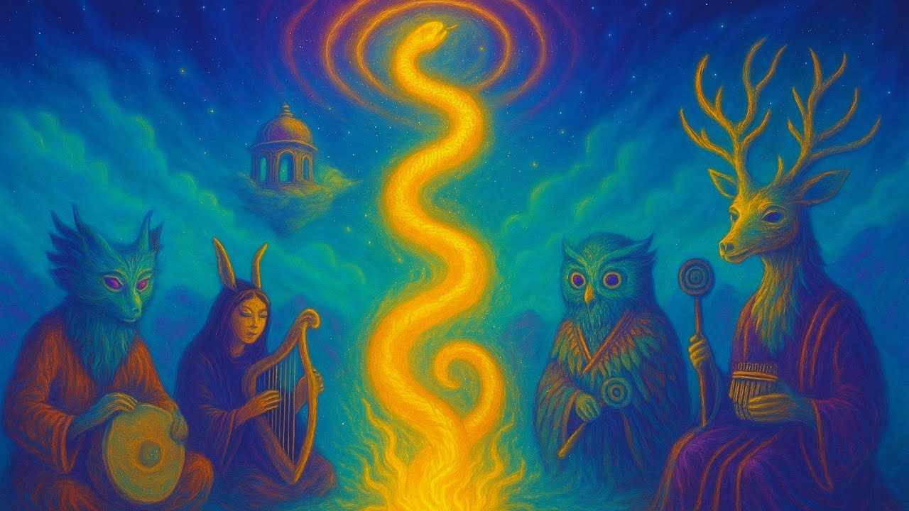 Temple of the Sky Serpent | Organic Downtempo | Folktronica – Shamanic Psy Ritual