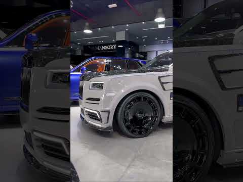 MANSORY Rolls Royce Cullinan Black Badge in Dubai