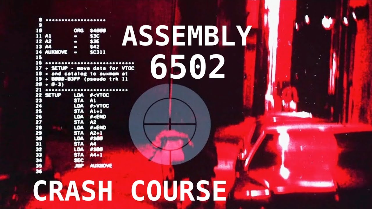 6502 assembly programming crash course