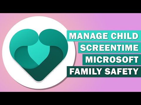 How To MANAGE YOUR CHILD'S SCREEN TIME With Microsoft Family Safety