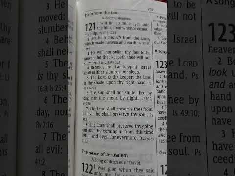 Psalm 121:1-8 KJV