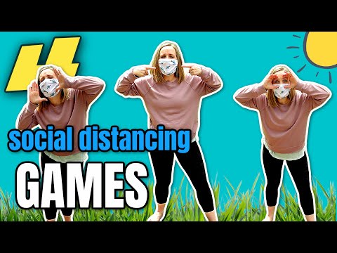 4 Social Distancing Games (Mask Friendly) | Easy Party Games FOR ALL AGES