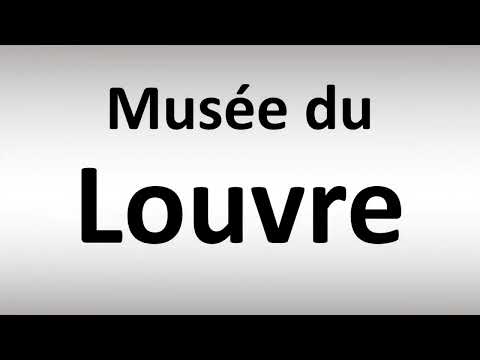 How to Pronounce Musée du Louvre