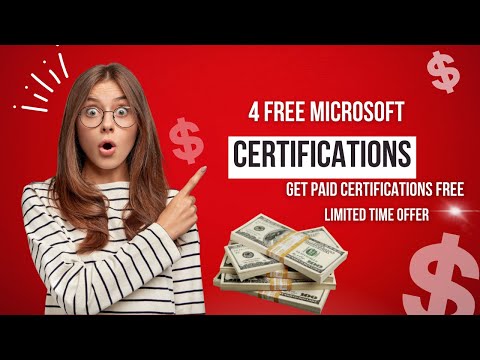 How to Get Microsoft Certifications FREE: The Fastest Easiest Way