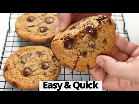 Foolproof Chocolate Chip Cookies | Fast & Easy Chocolate Chip Cookies | Fuzz & Buzz