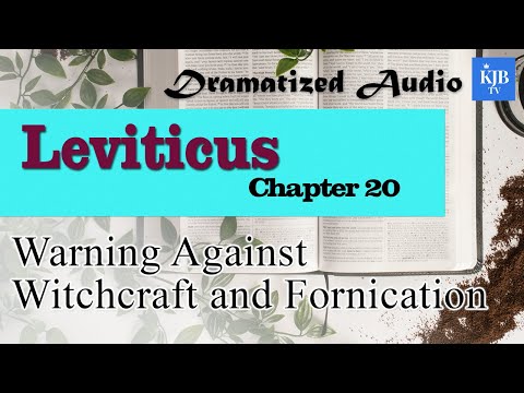 Leviticus 20_Warning Against Witchcraft and Fornication_Audio Bible KJV with scrolling text
