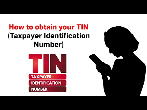 166. How to obtain your TIN (Taxpayer Identification Number) English