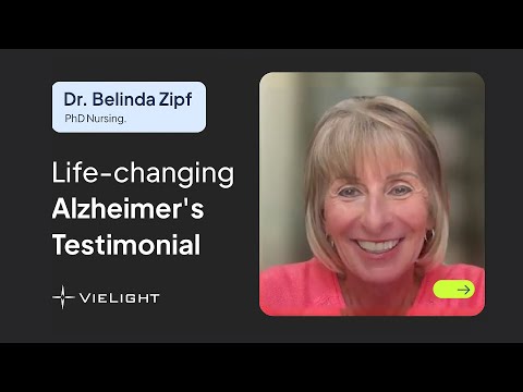 Vielight Testimonial | Dr. Belinda Zipf | Alzheimer's and the Vielight Neuro