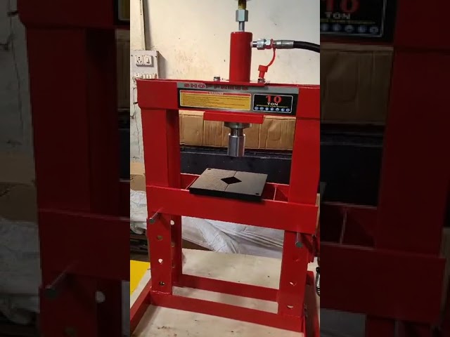 Hydraulic Press Machine - Semi Automatic Bush Press Machine ...