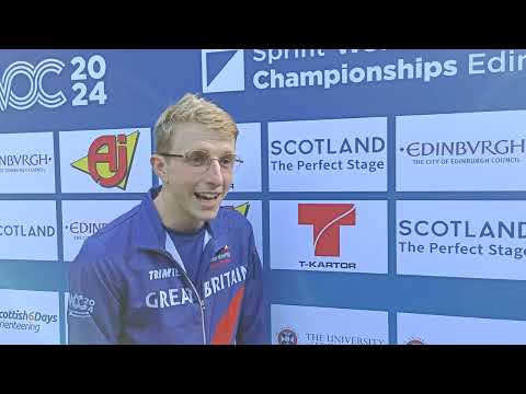 Interview with Nathan Lawson at Day 1 of WOC 2024
