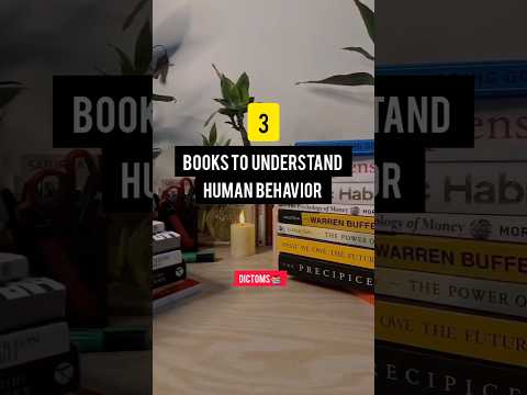 Three books you need to understand all of human behaviour #unawareness #ambivert #overthinkers .