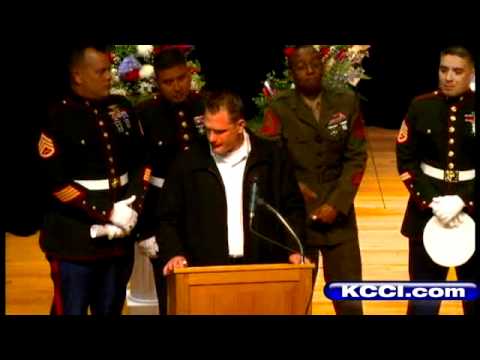 Iowa Marine Laid To Rest