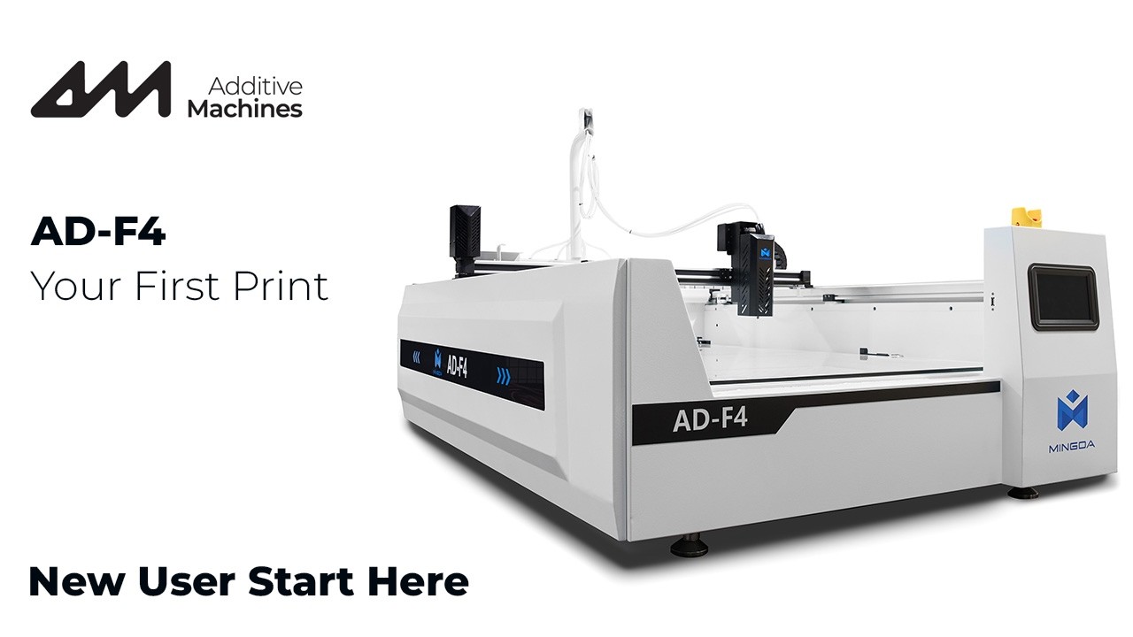 Mingda AD F4: Operation Guide