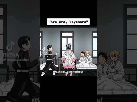 ara ara sayonara #shinobu #hashiras