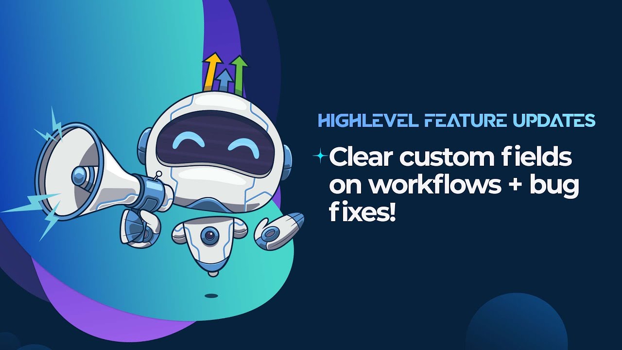 Clear custom fields on workflows + bug fixes!