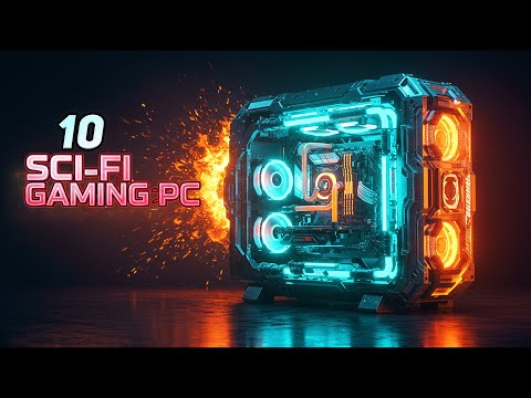 Top 10 Sci-Fi Gaming PC Builds ๐ฅ | Futuristic Alien-Inspired