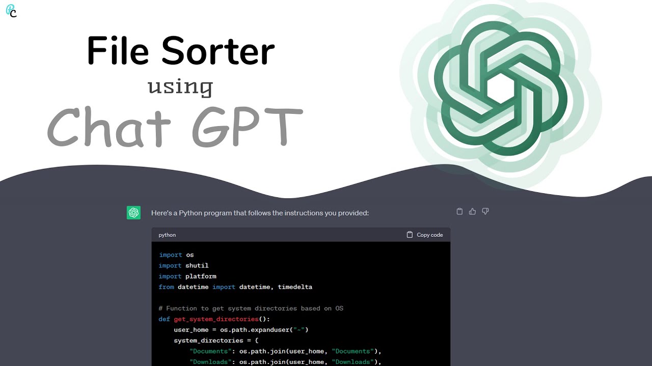 Automate tasks using Chat GPT & Python Script