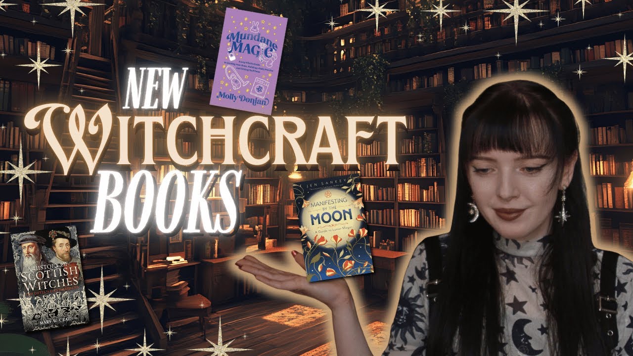 Fortune Telling, Scottish Witch Trials and Lunar Magick📚New Witchcraft Books
