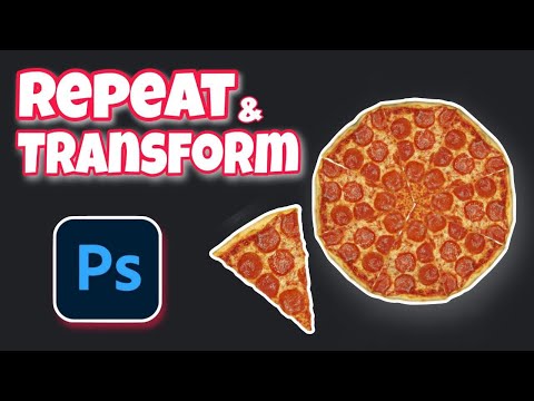Repeat Transform Effect in Photoshop | Easy