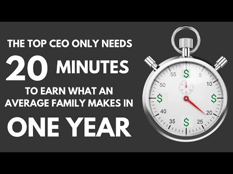 Why top CEOs make more than 1000x as much money as the average person