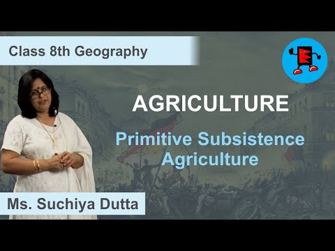 CBSE Class 8 Geography Agriculture Primitive Subsistence Agriculture |Extraminds