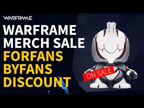 Warframe & ForFansByFans Merchandise Sale & Discount (Warframe)