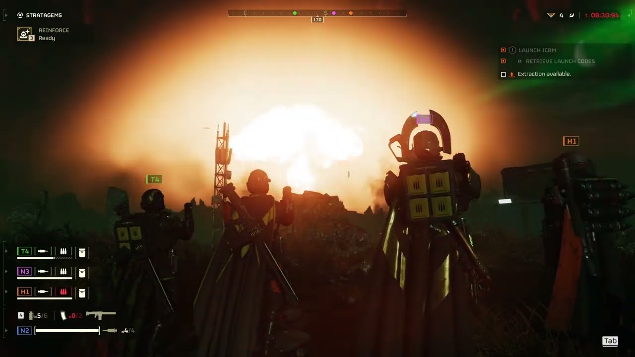 HELLDIVERS 2 -Launching ICBM Nuke