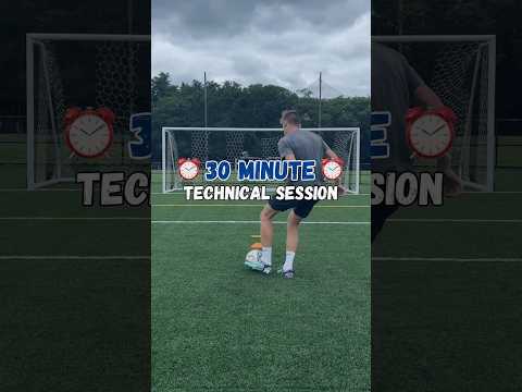 30 Minute Technical Session #footballshorts #soccertraining #football #soccershorts #soccerskills