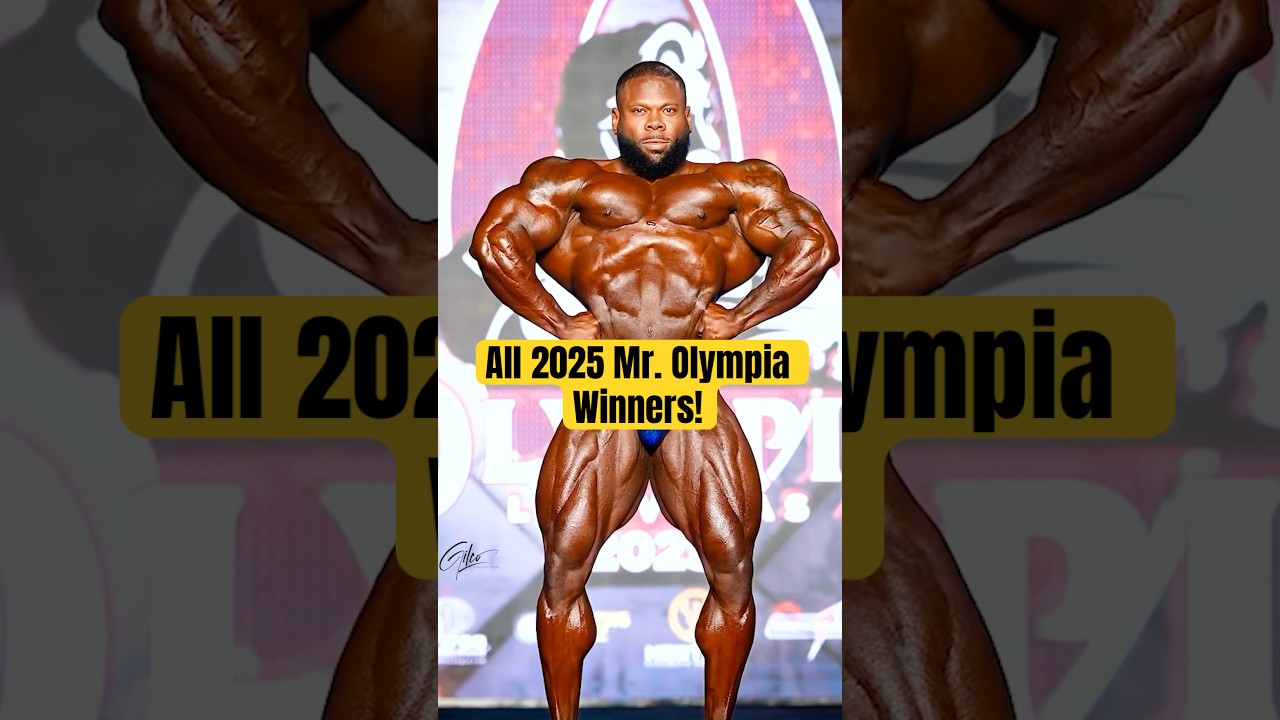 ALL 2025 Mr. Olympia Winners!