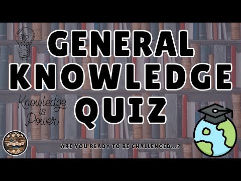 A to Z General Knowledge Quiz 202nd Edition - Sharpen Your Mind With This Trivia Quiz
