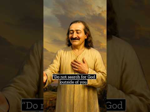 🕊️ God lives within you- Avatar Meher Baba #meherbaba #yugavatar