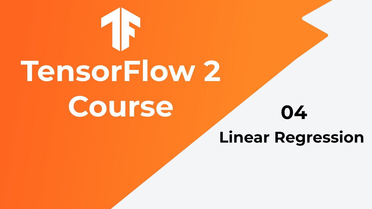 TensorFlow Tutorial 04 - Linear Regression - Full Project Walkthrough