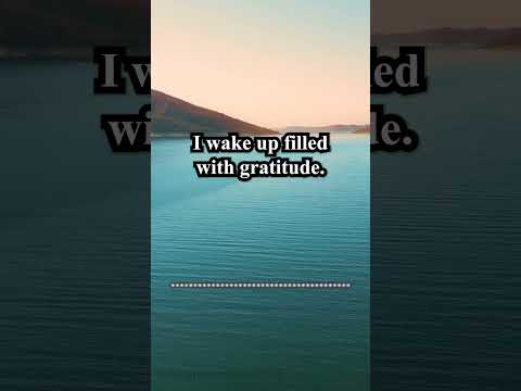 Today Is A Miracle | Start Your Day With These Powerful Gratitude Affirmations, Morning Affirmations