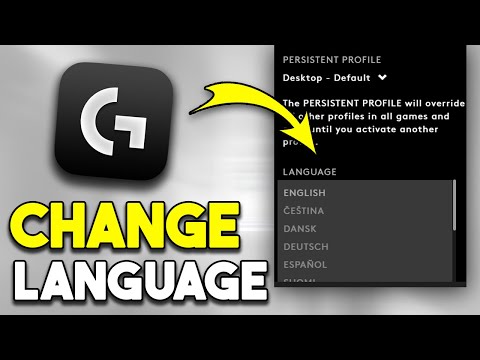 How to Change Language in Logitech G HUB