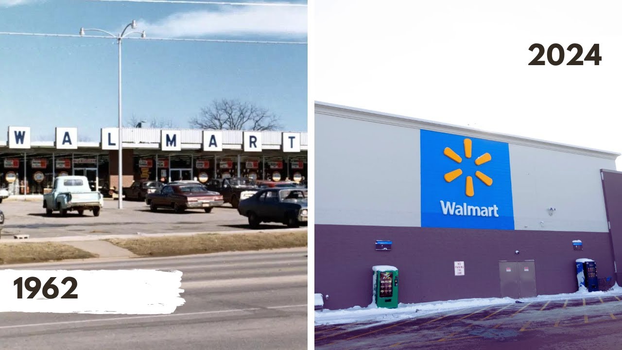 Evolution Of Walmart 1962-2024