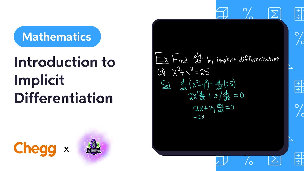 Introduction to Implicit Differentiation Ft. The Math Sorcerer | Calculus 1