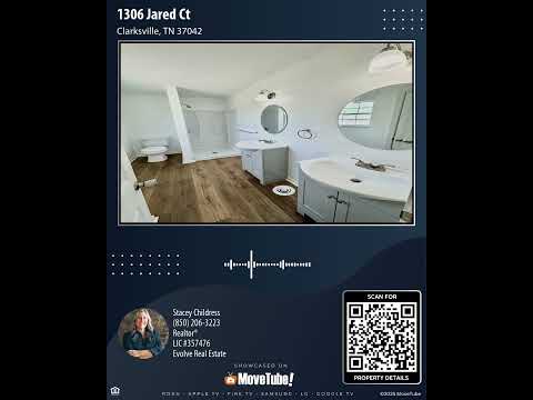 1306 Jared Ct, Clarksville, TN 37042 | 3 Bedroom Home For Sale