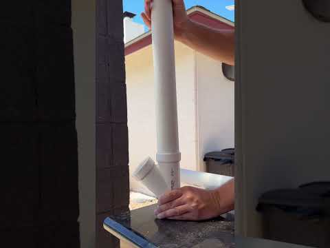 How to make a feeder in 2 minutes with a PVC pipe | Leave your chickens for days