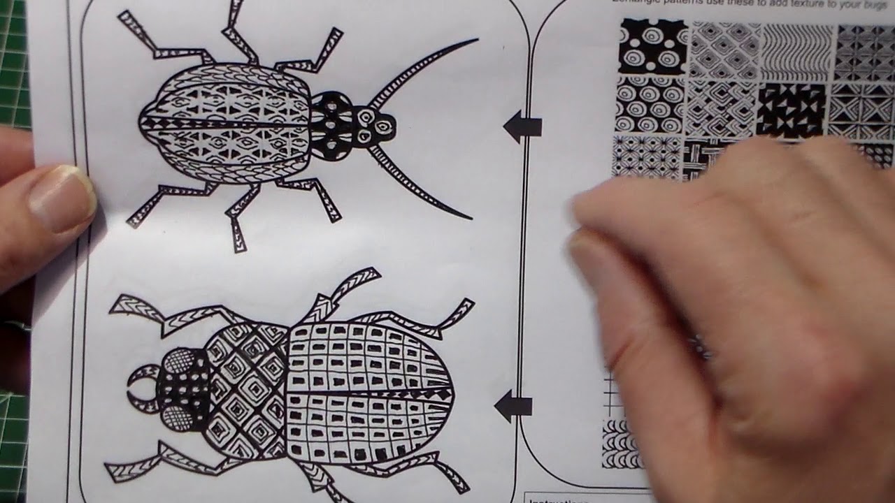 Zentangle Insect Homework 2
