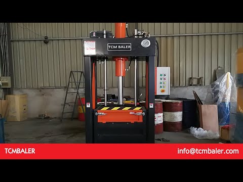 clothing vertical baler