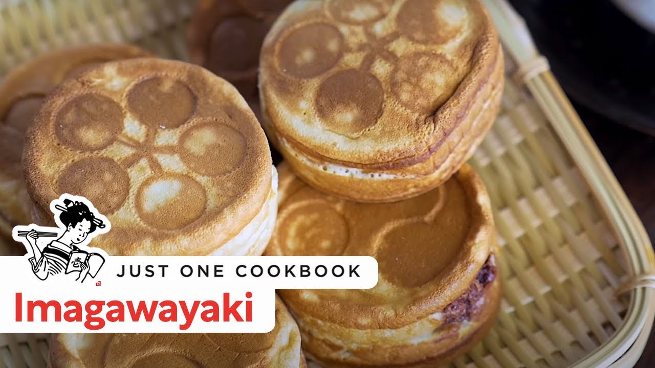 How To Make Imagawayaki (Obanyaki) (Recipe)  今川焼き(大判焼き)の作り方 (レシピ)