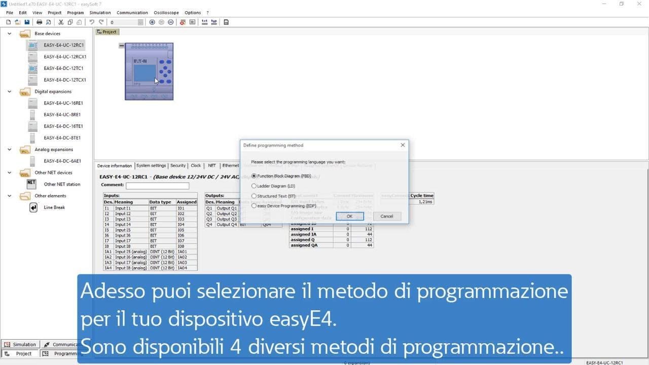 easySoft - Primi passi