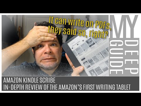 Amazon Kindle Scribe: In-Depth Review of Amazon's First Writing Tablet. So close, Yet So Far...