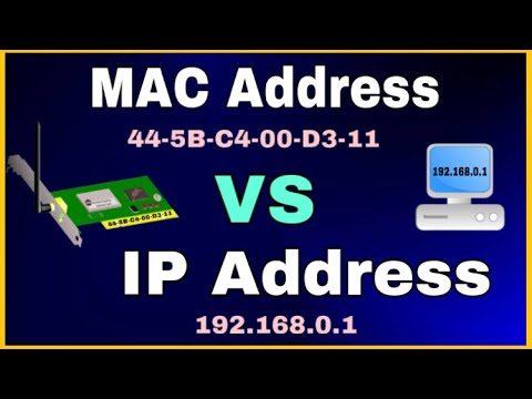 MAC address vs IP address - What's the difference?