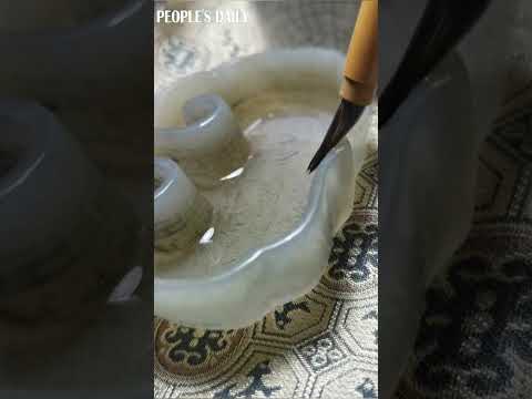 Enjoy the beauty of China's Four Treasures of the Study: inkstone, ink, paper and brush