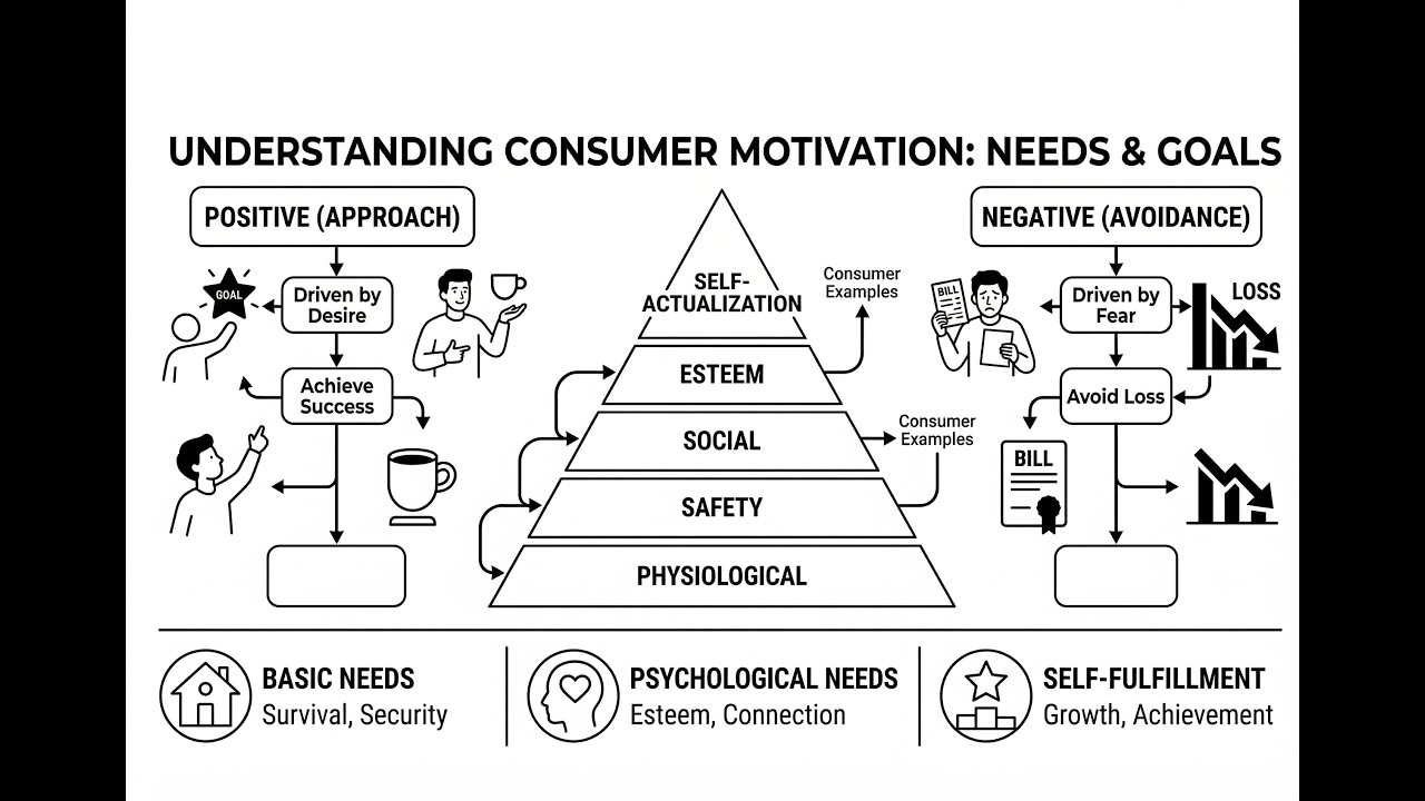 Master Consumer Behavior Needs, Goals & Motivation