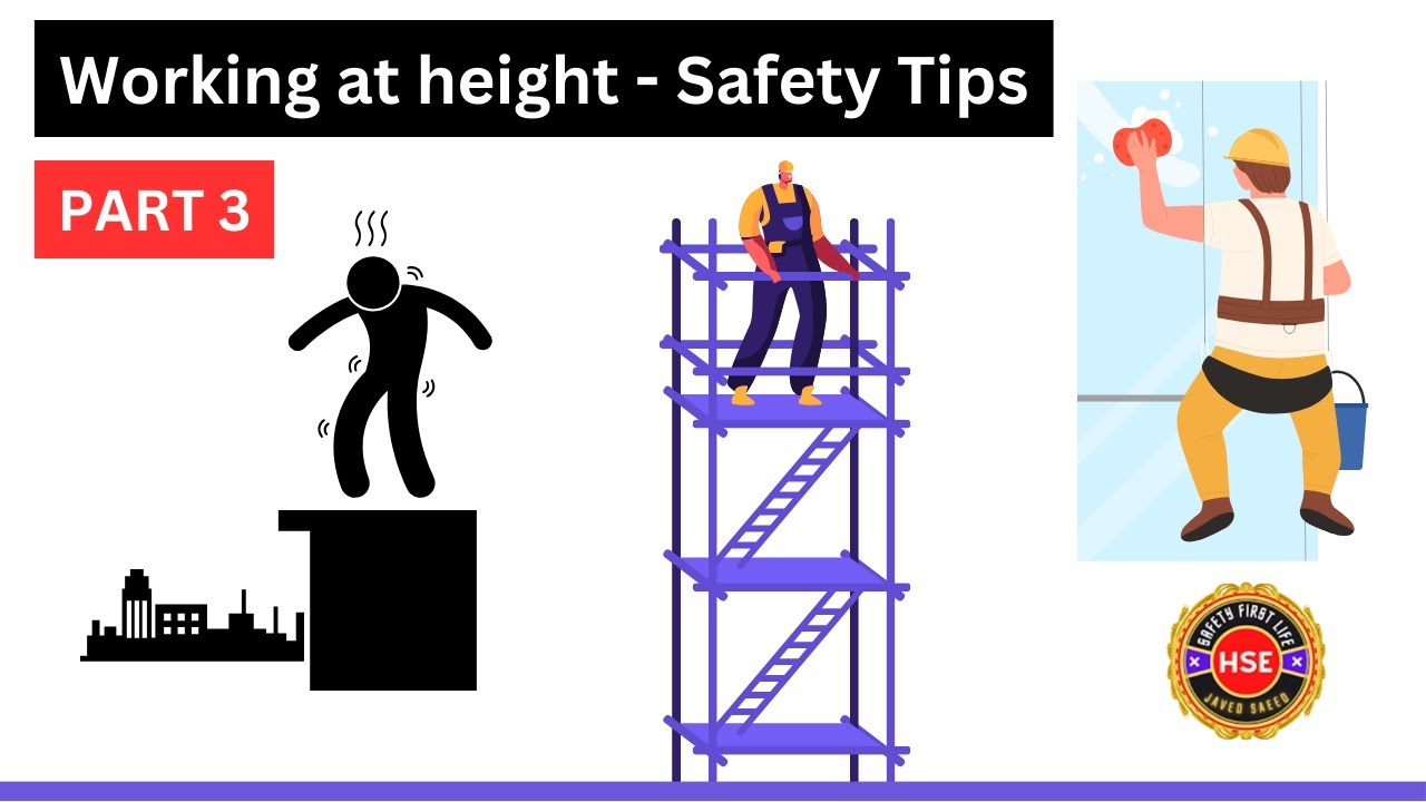 Work at height Part-3 | Safe use of Scaffold | How to prevent fall accidents #safetyfirstlife