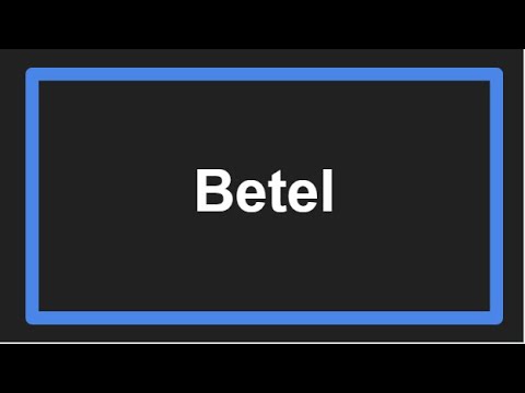 Meaning of Betel