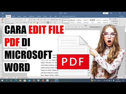 Cara Mengedit File Pdf ke Word Terbaru 2022